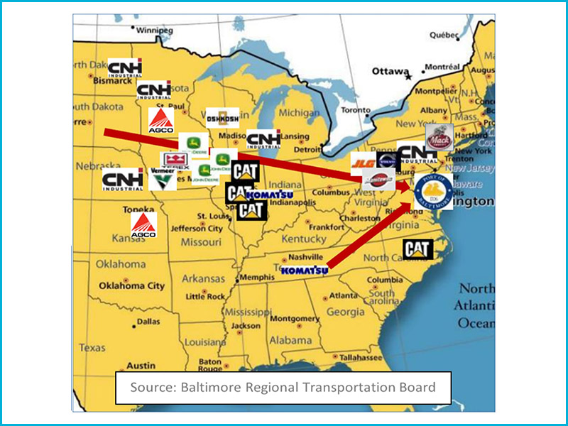 Impact of Baltimore Bridge Collapse on Machinery Supply in the US