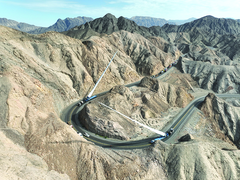 Goldhofer FTV 850 Offers Efficient Wind Turbine Transport Solutions