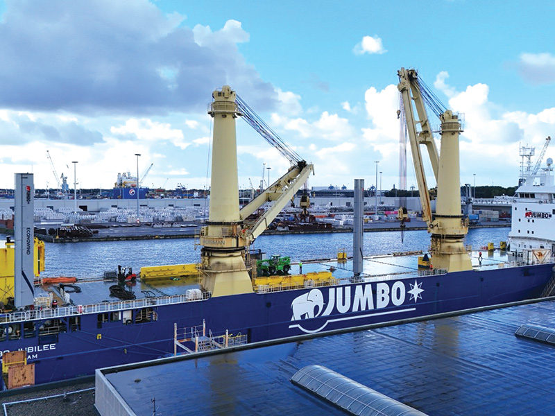 Jumbo Maritime Installs Wind Assisted Ship Propulsion in Jumbo Jubilee