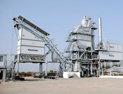 Marini's most advanced Asphalt plant for Jodhpur-Pali road project in India