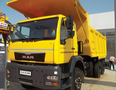 Man Trucks unveils its new fuel-efficient Tipper Truck