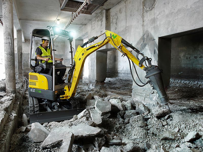 Wacker Neuson: premieres zero emission series