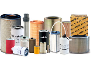 Elofic Industries' off-highway & CE filter segment