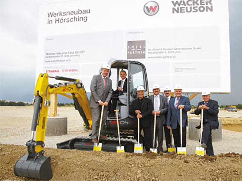 Wacker Neuson – Starts New Construction