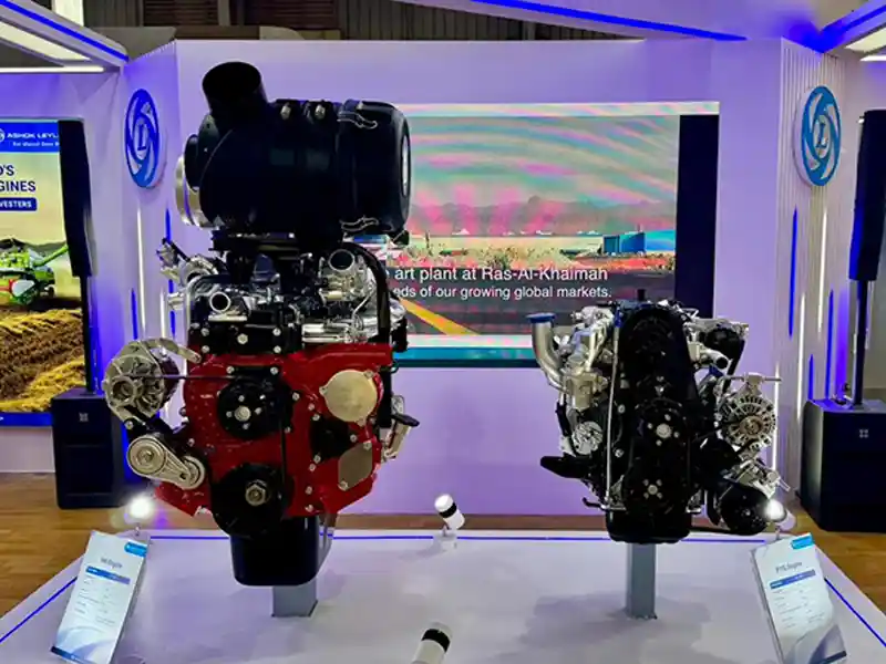 Ashok Leyland Unveils Next-Generation Compact Engine Series at EXCON 2025