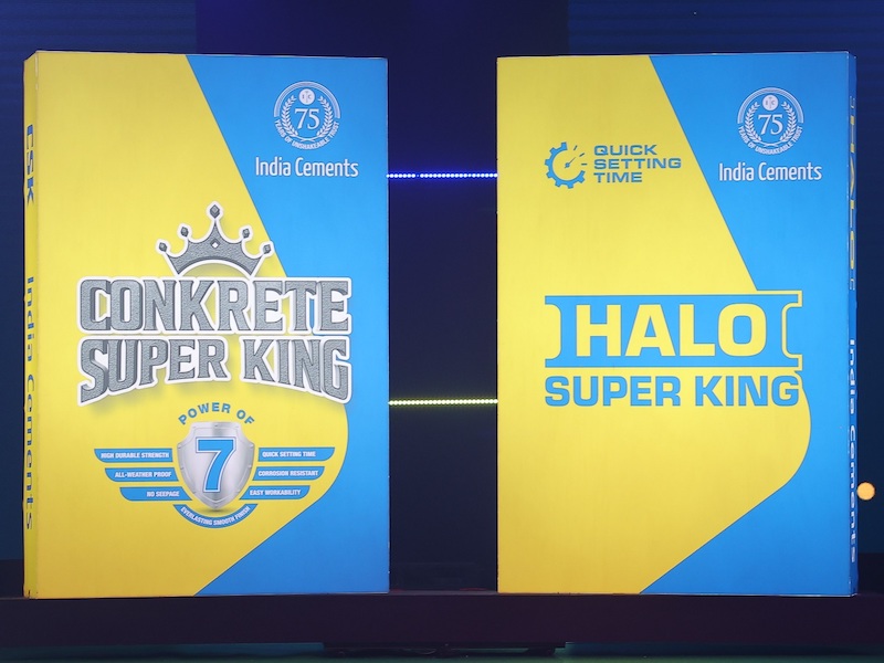 India Cements launches best-in-class Two Super Kings