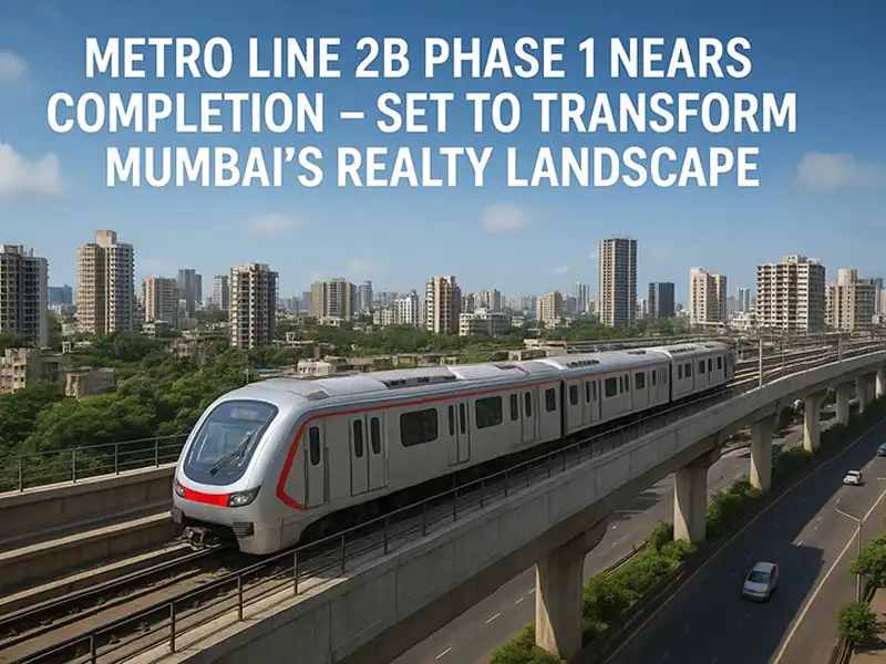 Mumbai Metro Line 2B Phase 1 Nears Launch, Set to Boost Eastern Suburbs ...