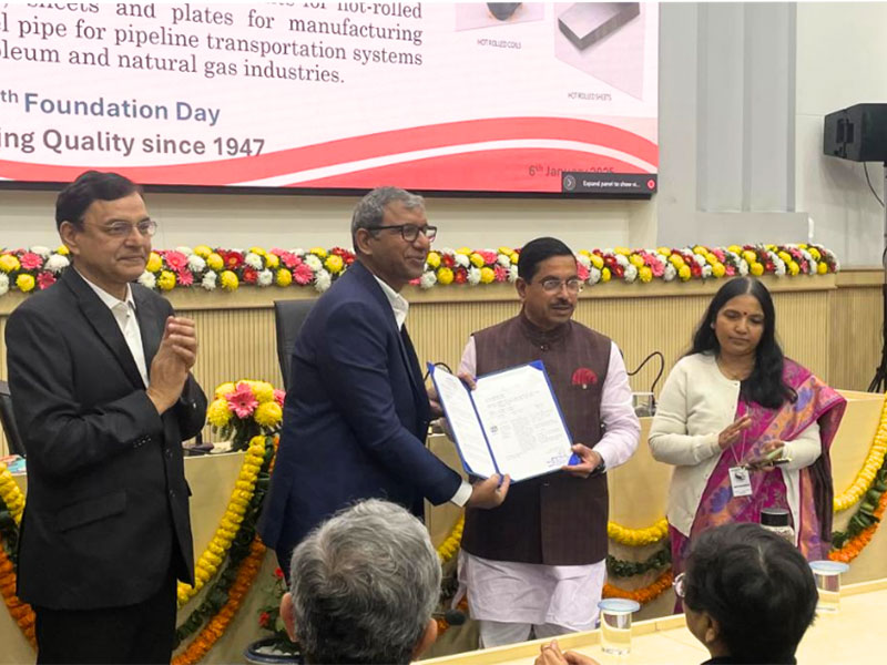 NMDC Steel Achieves Landmark BIS Certification