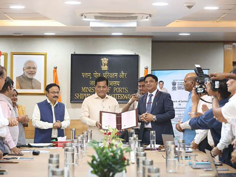 India’s First Maritime Sector NBFC, SMFCL, Inaugurated by Sonowal