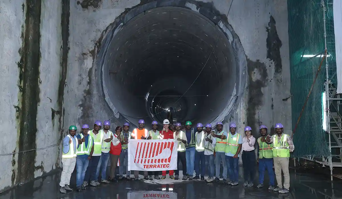 TERRATEC Marks Key Tunnelling Milestones on Chennai Metro Phase II