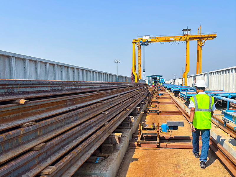 Track Construction for Gujarat's Bullet Train Project Gains Momentum