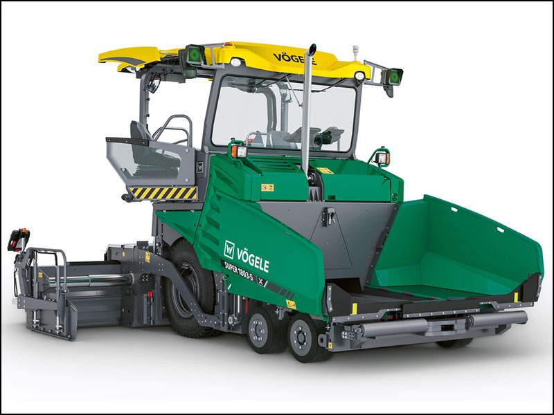 Vögele Unveils Next-Gen Road Pavers at bauma 2025