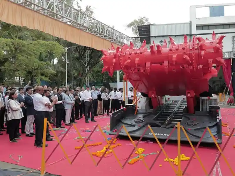 Sandvik Launches First ‘Made-in-India’ MC350 Continuous Miner at Pune ...